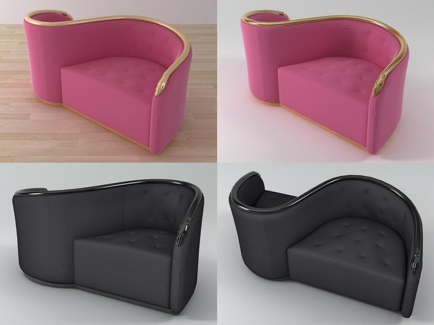 3D Model Vis-á-vis Gala - TurboSquid 1183151