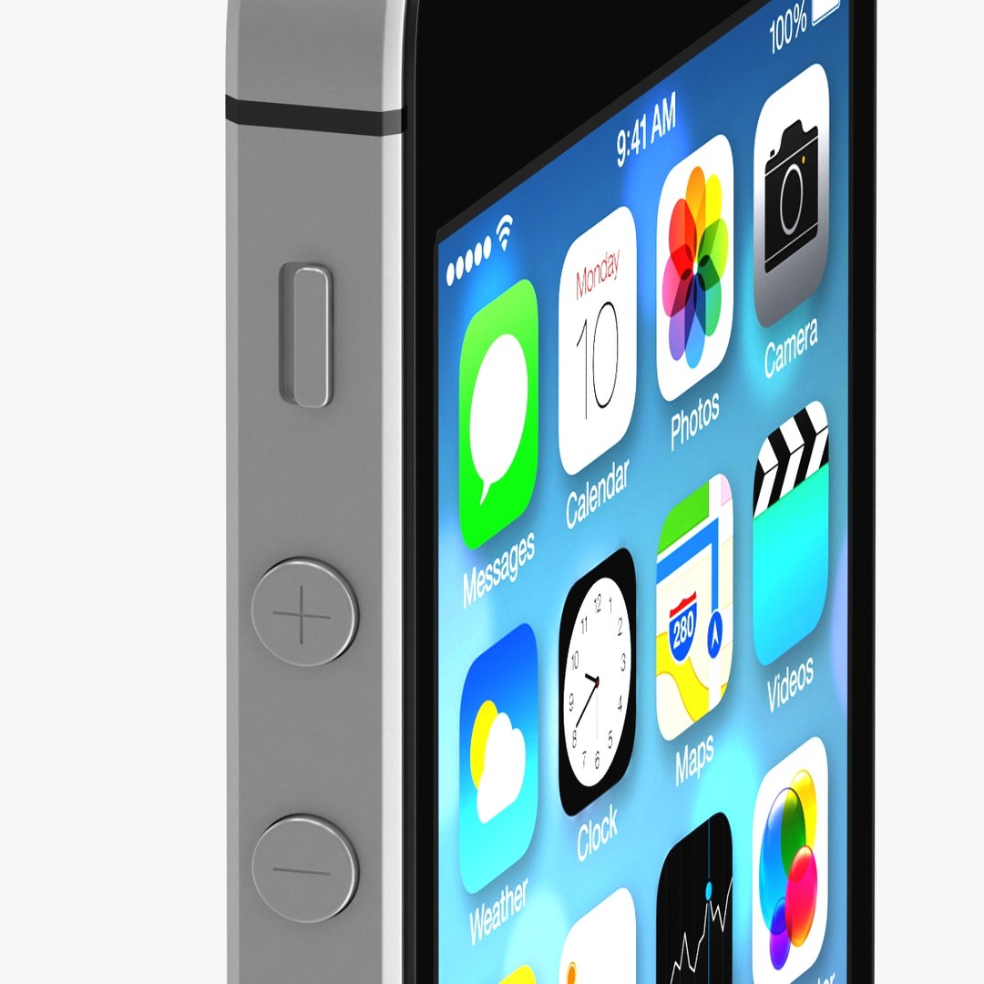 3ds Max Iphone 5s Gray