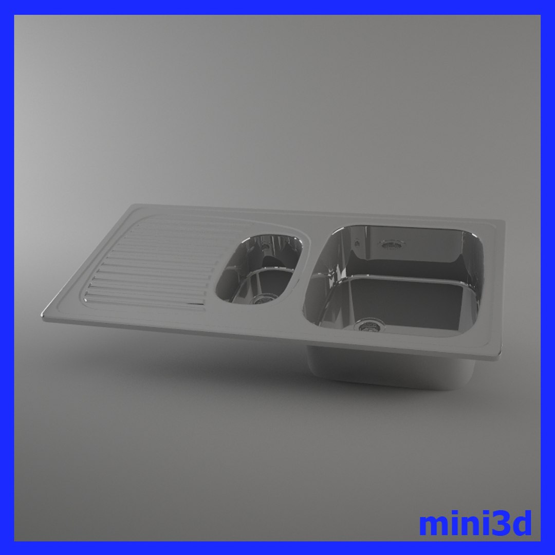 kitchen sink 3d model