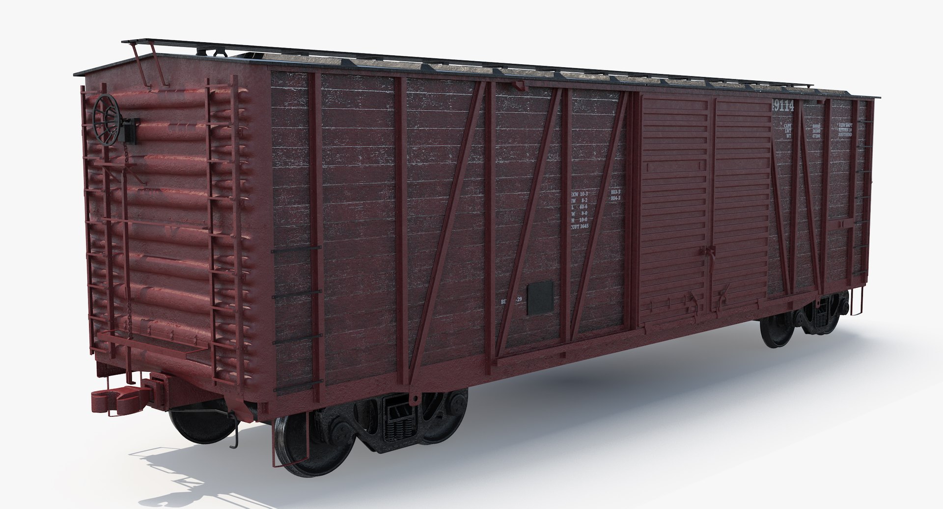 3d Box Car