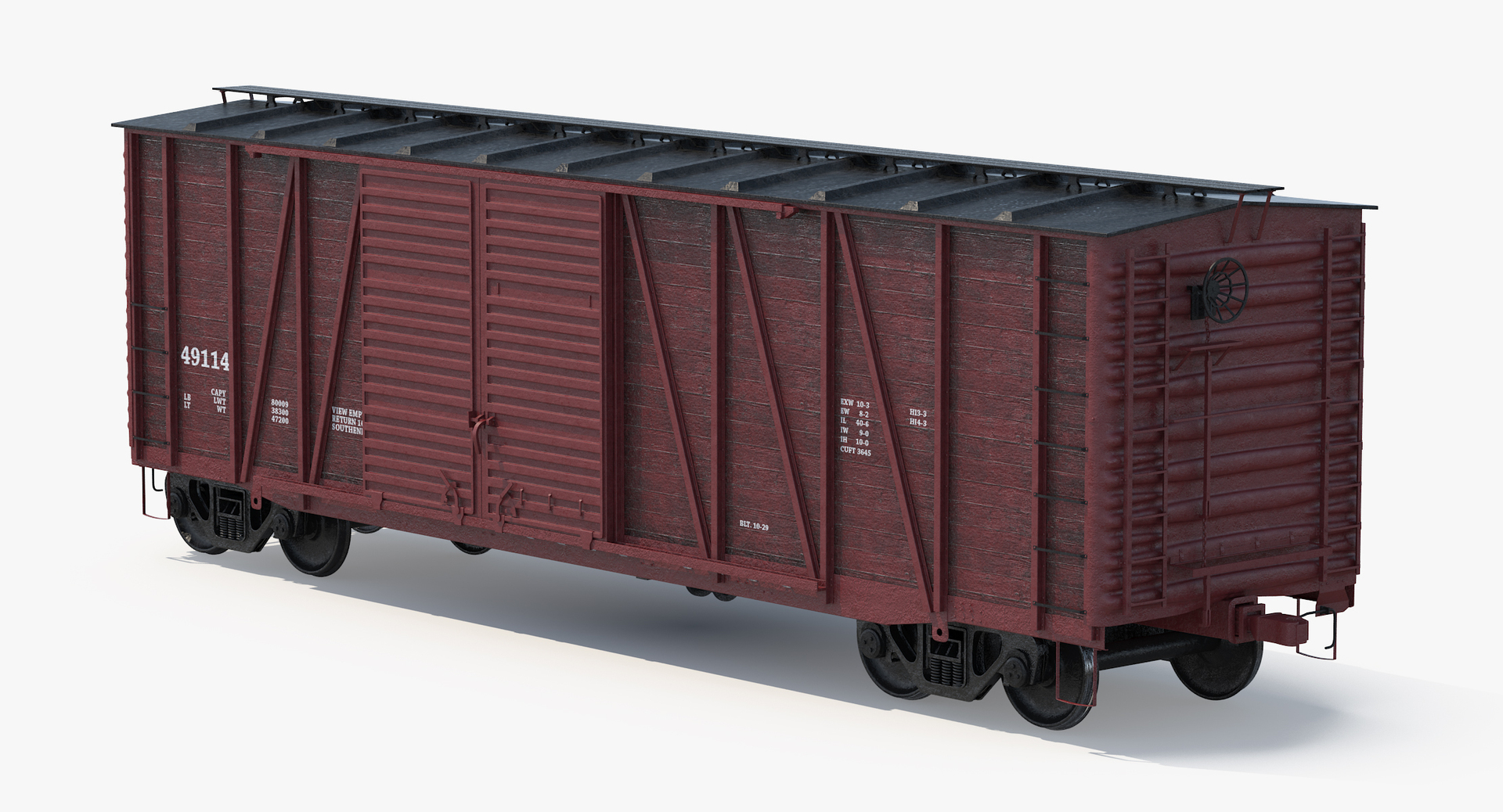 3d box car