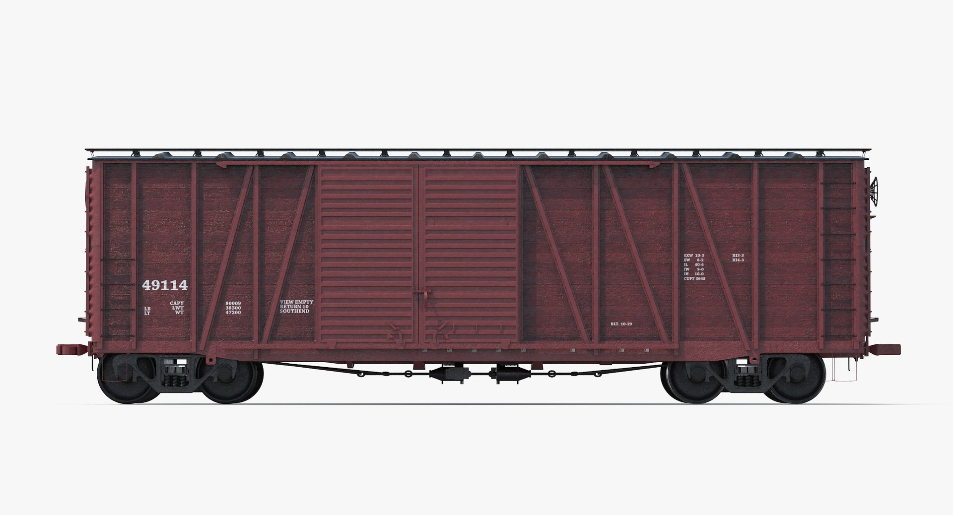 3d Box Car