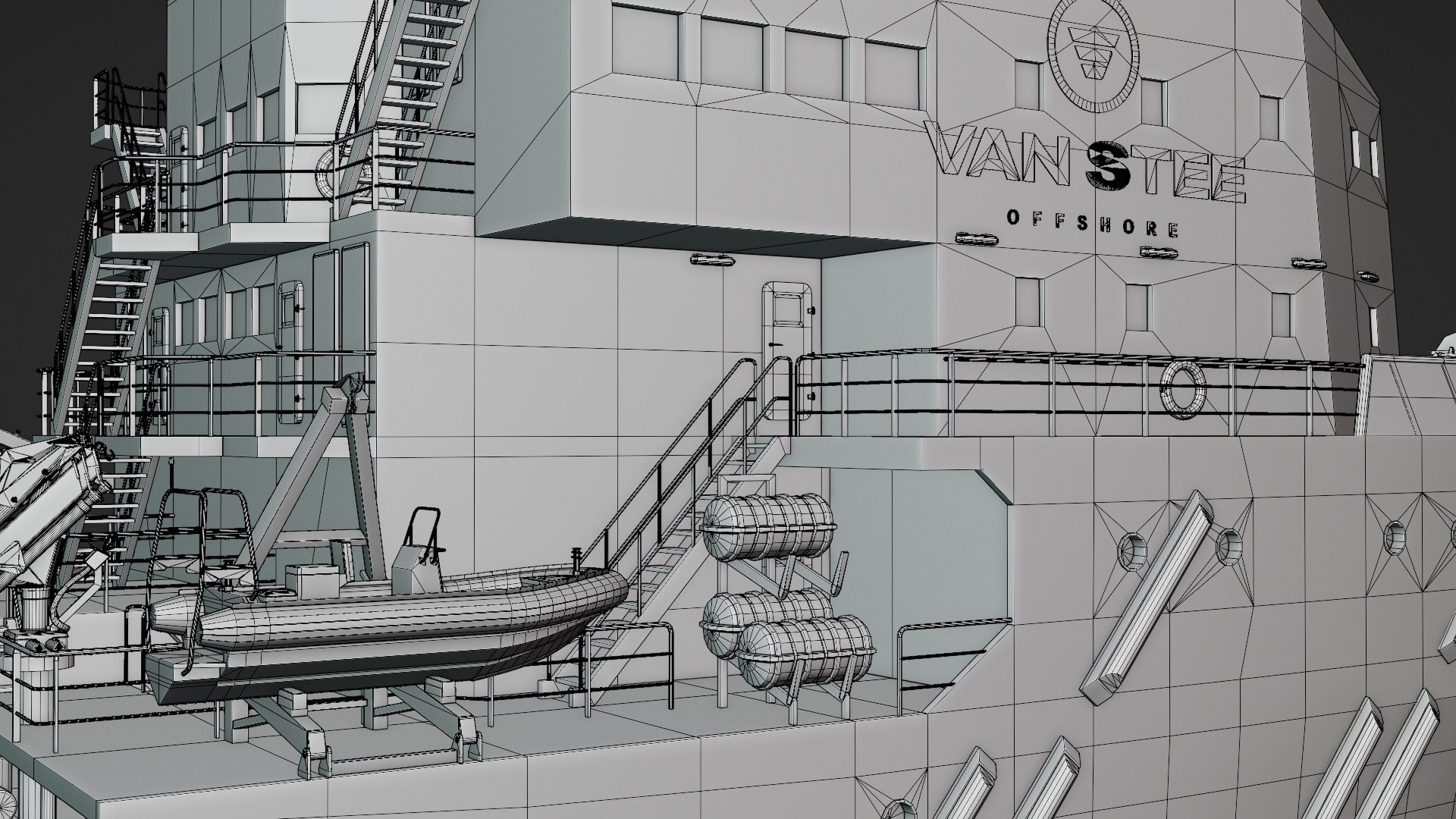 Zwerver V Offshore 3D - TurboSquid 2159237