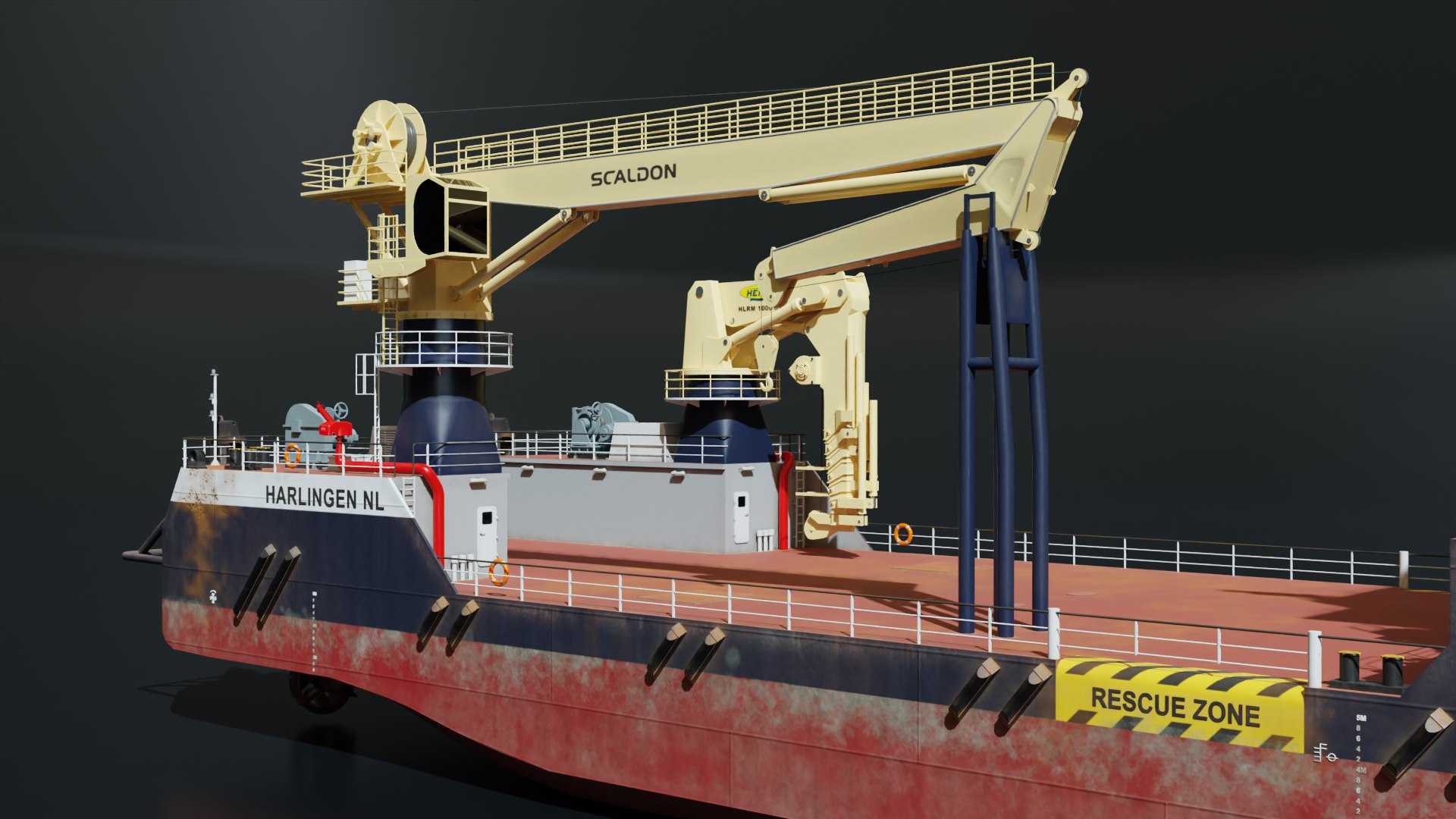 Zwerver V Offshore 3D - TurboSquid 2159237
