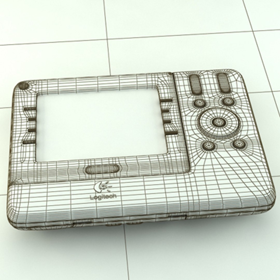 Logitech Harmony 1100 3d Model