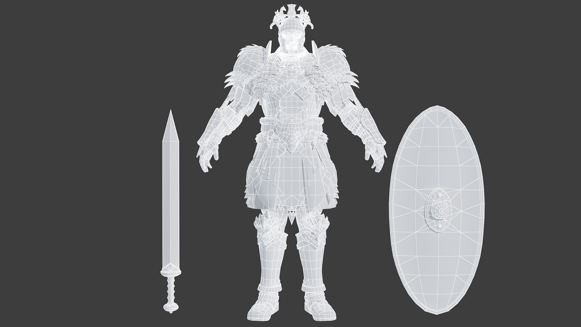 3D King Roman Emperor Royalty Model - TurboSquid 2145142