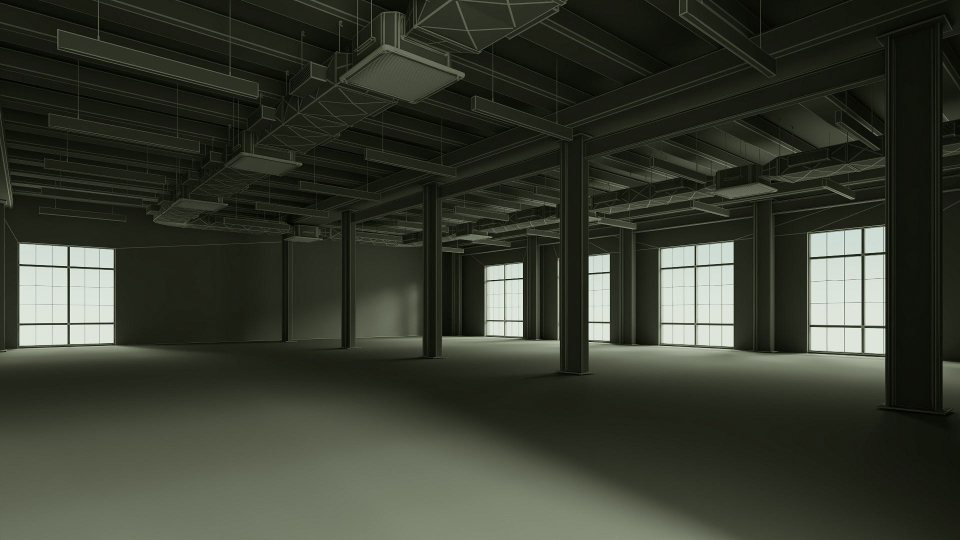 3D Model Interior Loft - TurboSquid 1567003