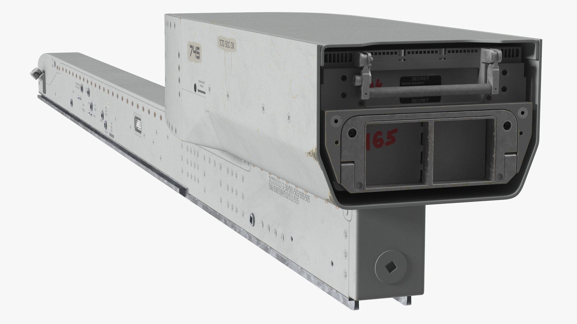 Missile Launcher LAU-129 With Mount 3D - TurboSquid 2292413