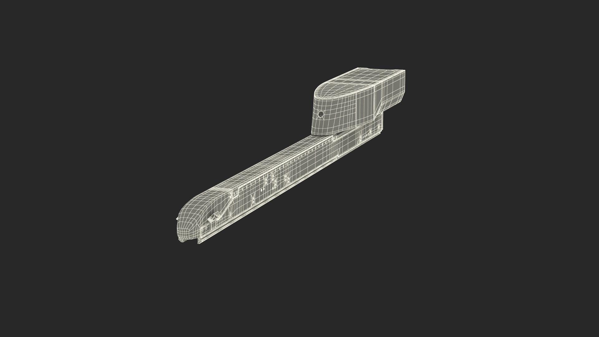 Missile Launcher LAU-129 With Mount 3D - TurboSquid 2292413