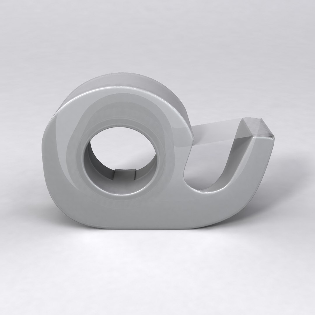 scotch tape 3d model