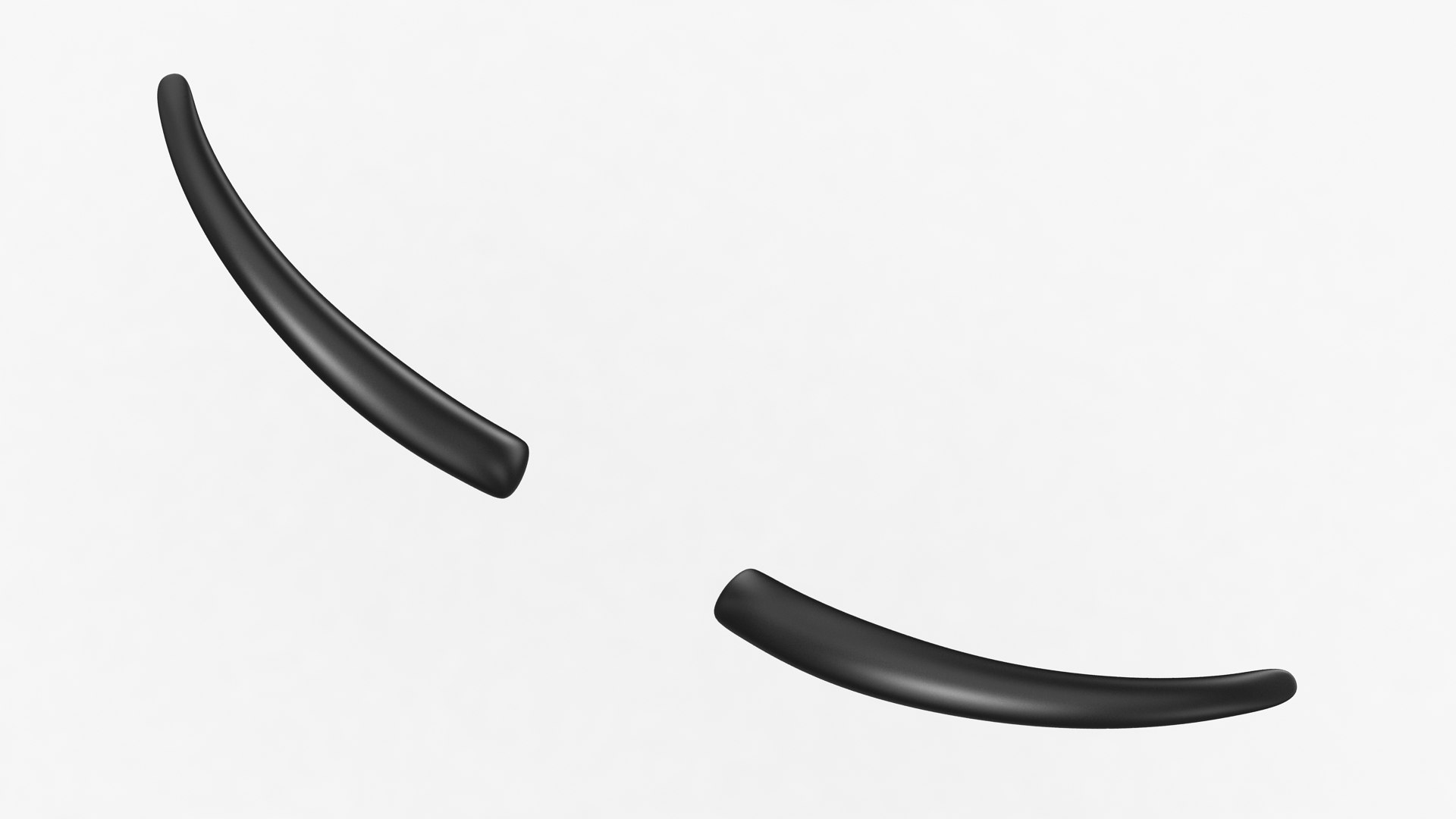 Cartoon Eyebrows 04 3D - TurboSquid 2082914