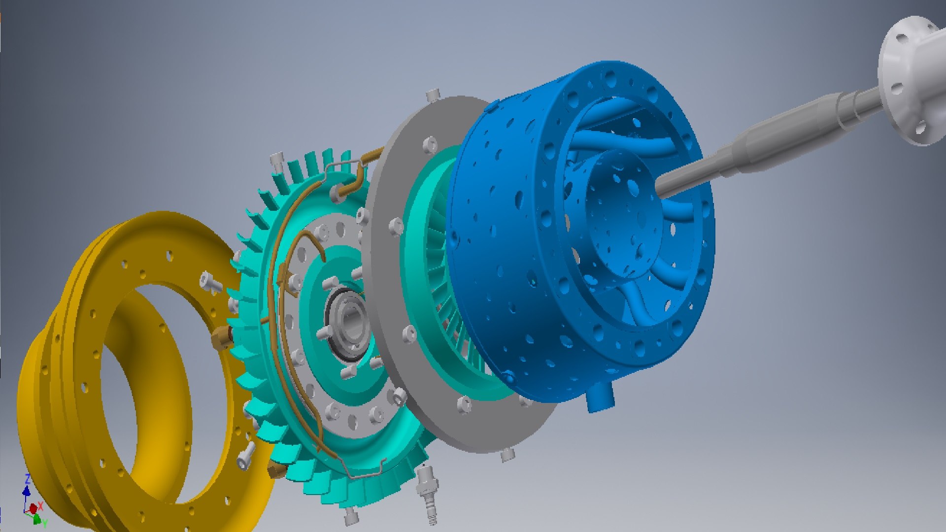 Mini Turbo Jet 3D model - TurboSquid 2053792