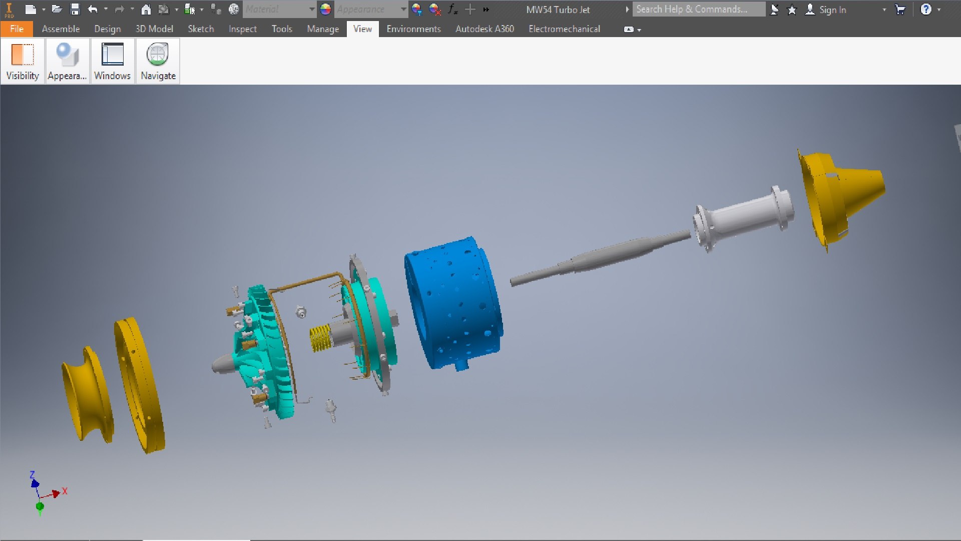 Mini Turbo Jet 3D model - TurboSquid 2053792