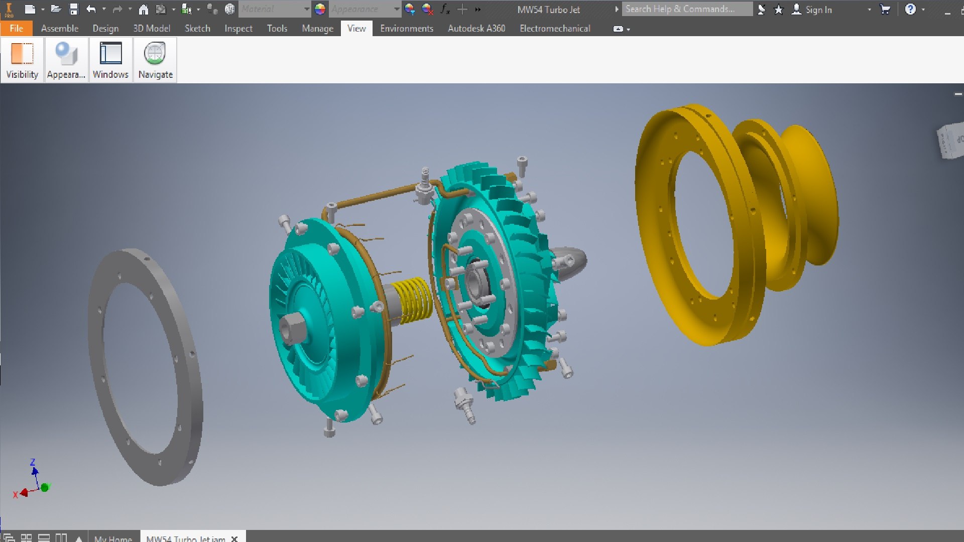 Mini Turbo Jet 3D model - TurboSquid 2053792