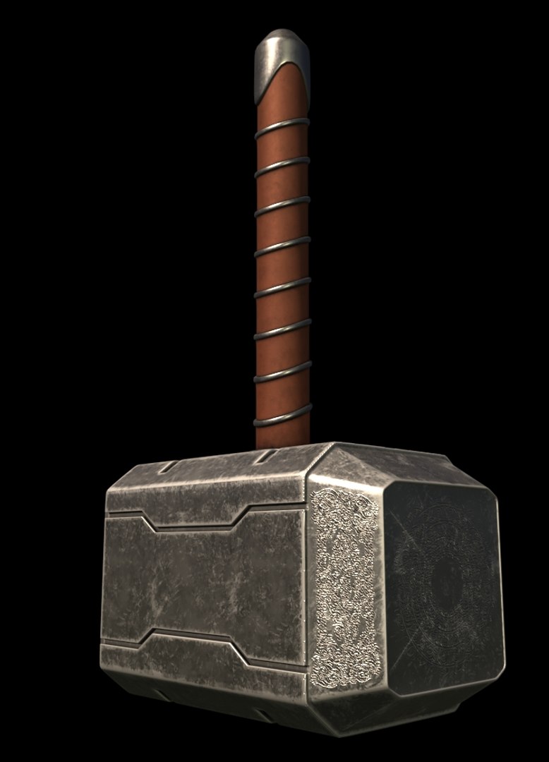 3D thor hammer - TurboSquid 1517248