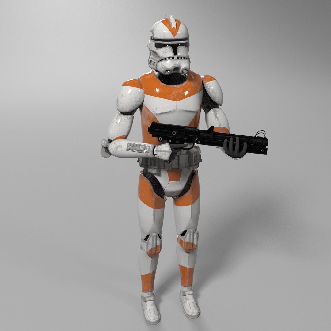 3D Model Star Wars Clone Trooper - TurboSquid 1242611
