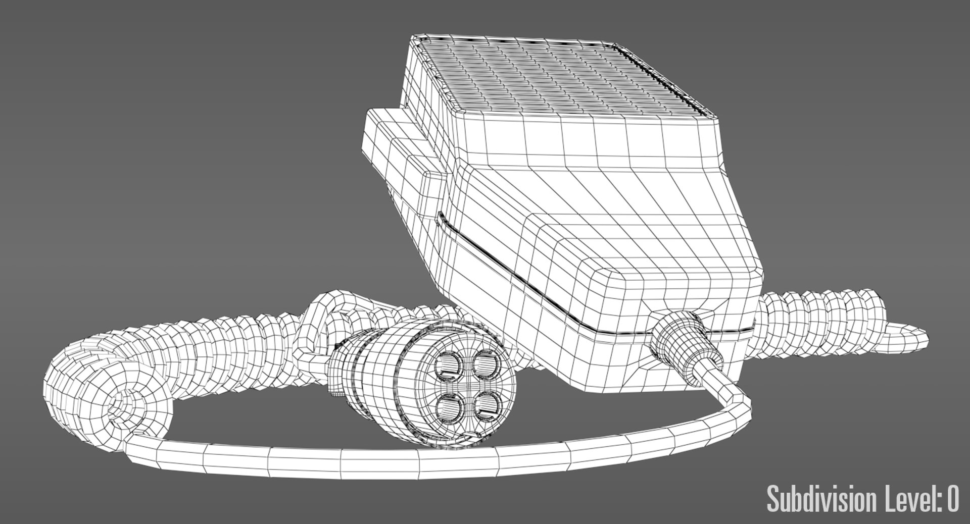 3D Cb Radio Microphone Mic Model - TurboSquid 1418999