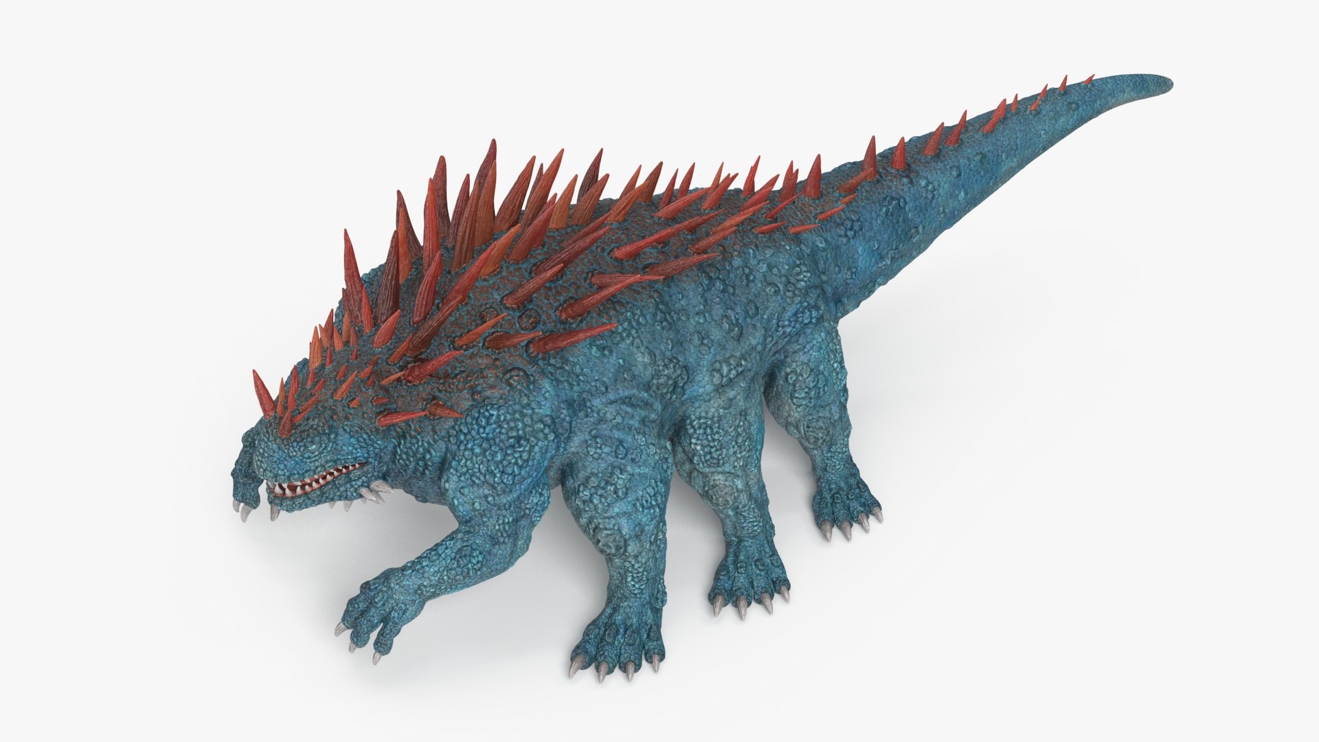 3D The Fantasy Creature Basilisk Rigged For Maya Model - TurboSquid 2296460