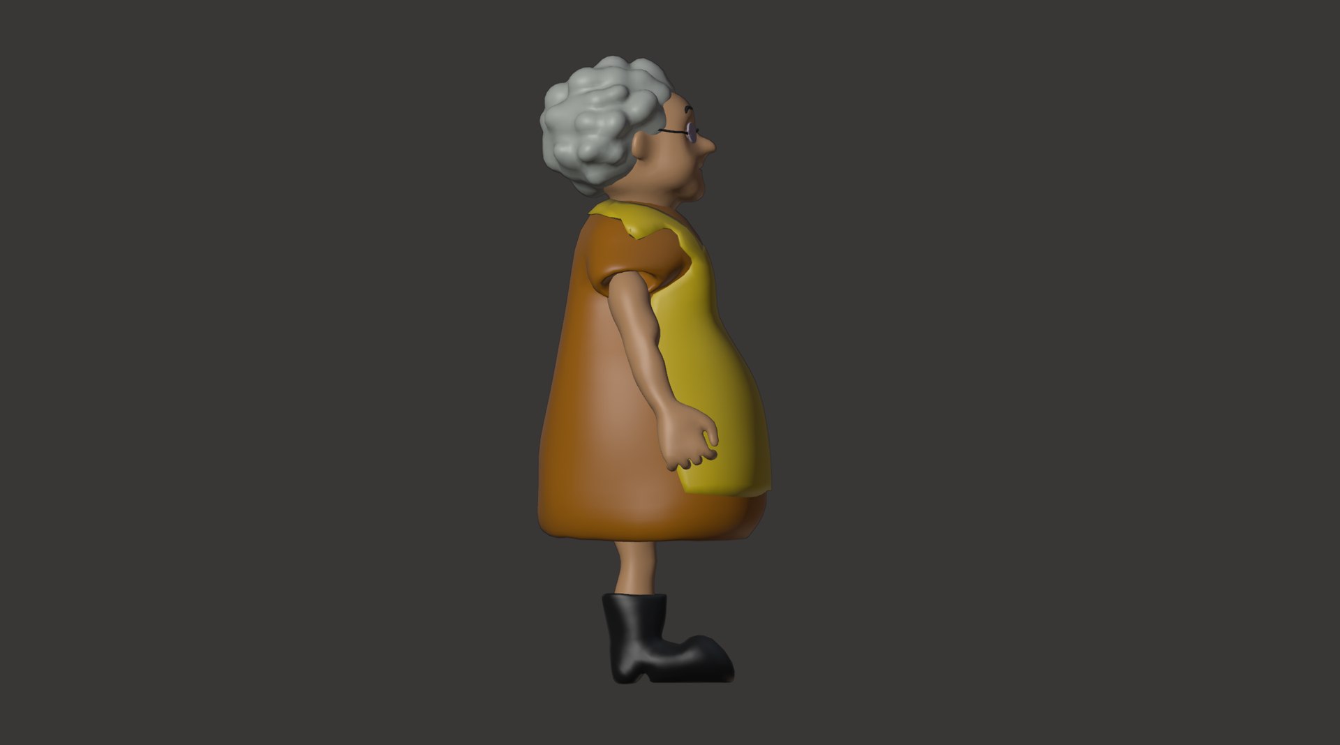 3D Muriel Bagge 3D Model - Courage The Cowardly Dog - TurboSquid 2008127