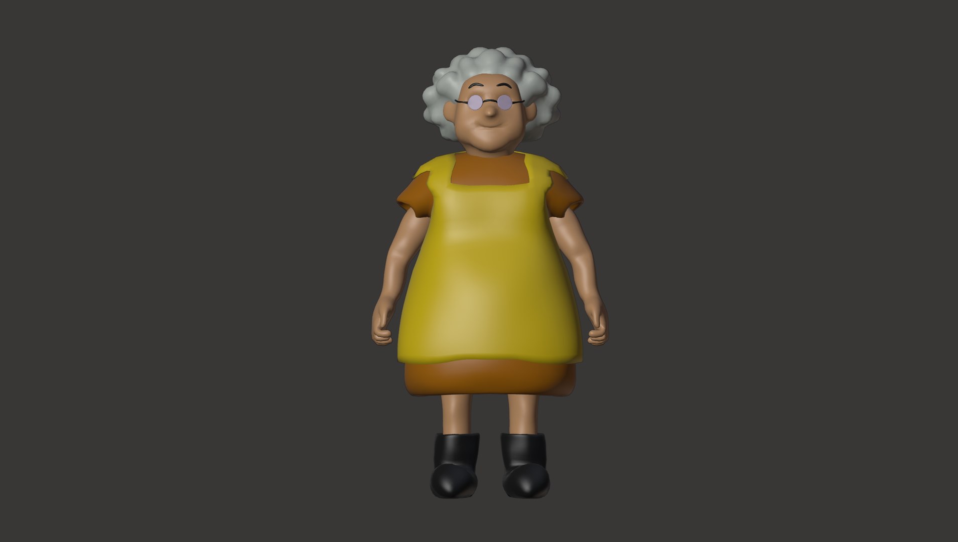 3D Muriel Bagge 3D Model - Courage The Cowardly Dog - TurboSquid 2008127