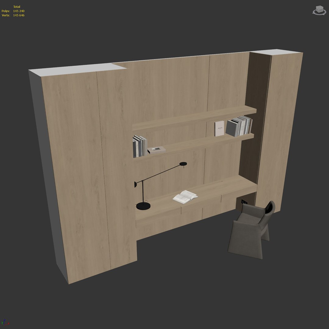 3D Workplace Set 07 - TurboSquid 2161173