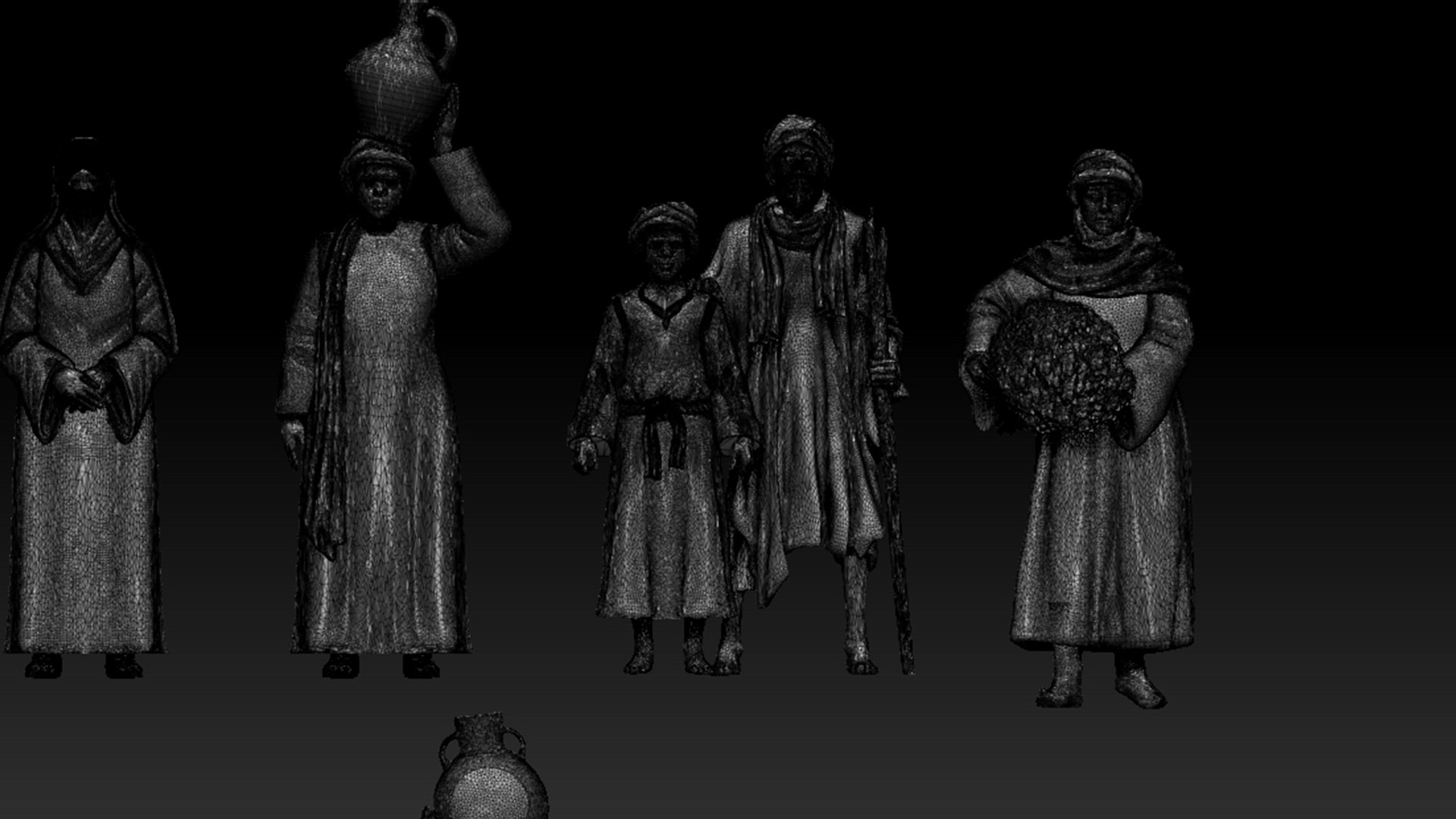 Zbruarab People Sh 3D Model - TurboSquid 2012895