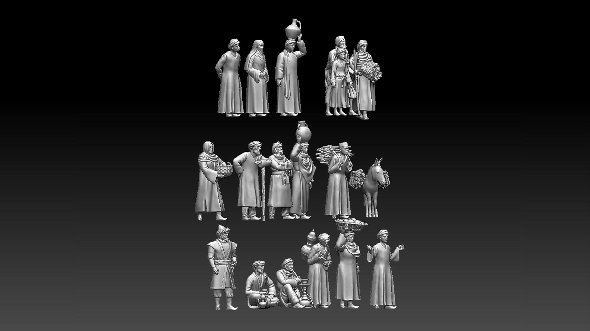 Zbruarab People Sh 3D Model - TurboSquid 2012895