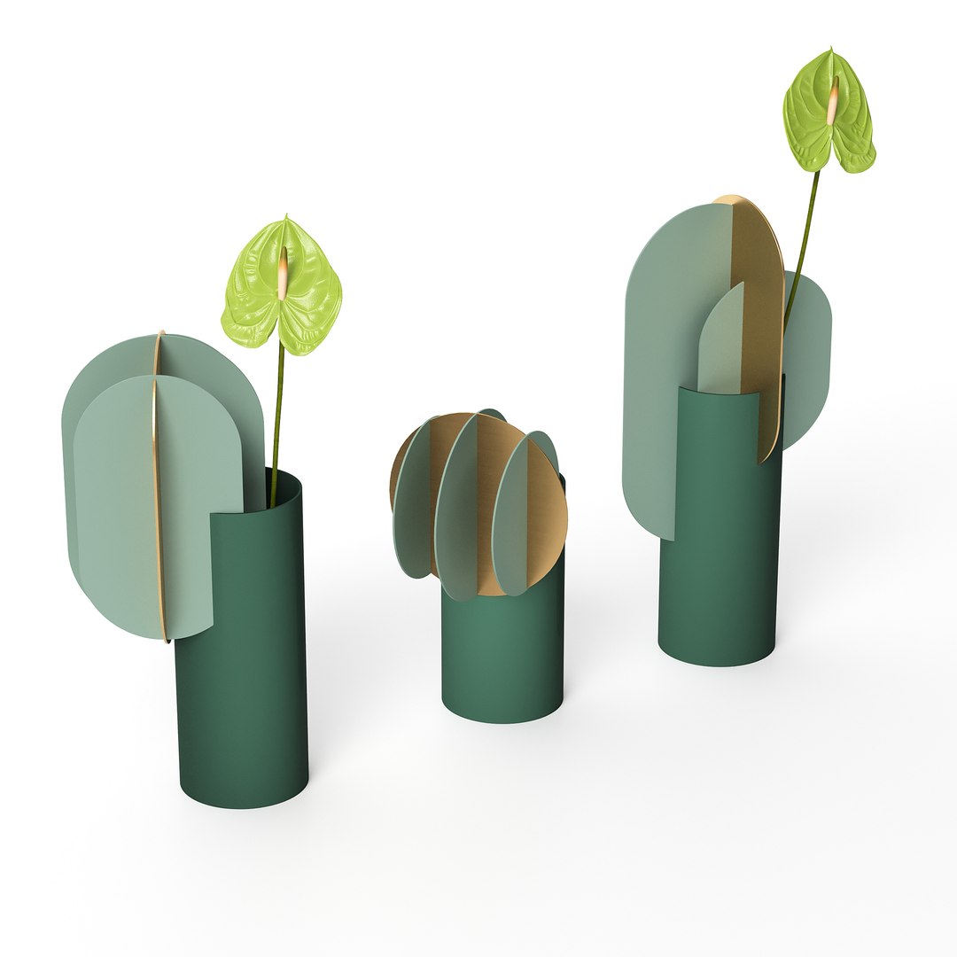 Free 3D Gabo And Delaunay And Ekster Vases CS9 By NOOM Model - TurboSquid 2270809