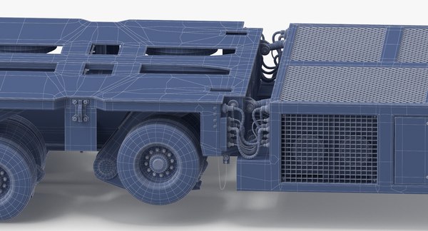 modelo 3d Transportador modular Goldhofer Pose 05 de 6 ejes ...