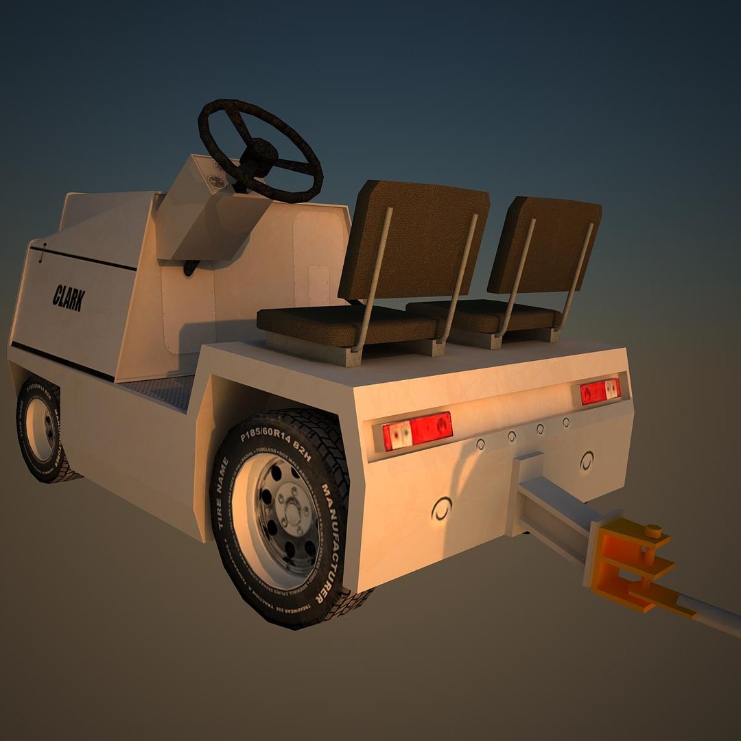 clark baggage tractor max