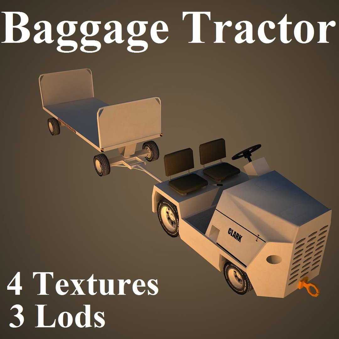 clark baggage tractor max