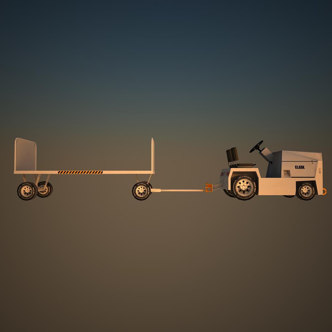 clark baggage tractor max