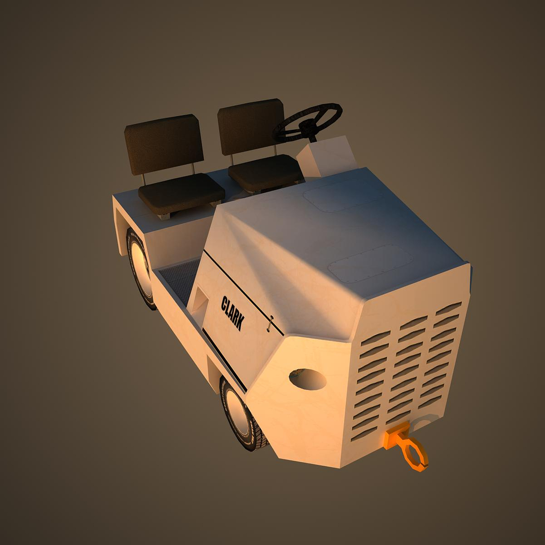 clark baggage tractor max