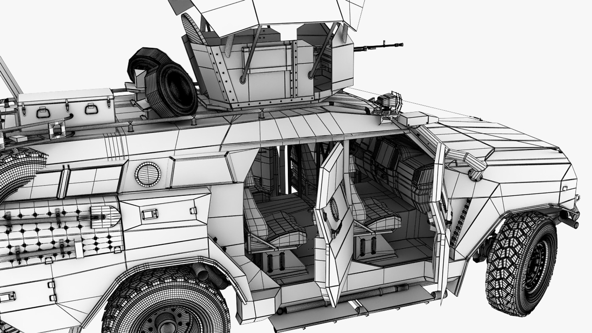 3D Custom Special Force Vehicle 3d Model - TurboSquid 2515750