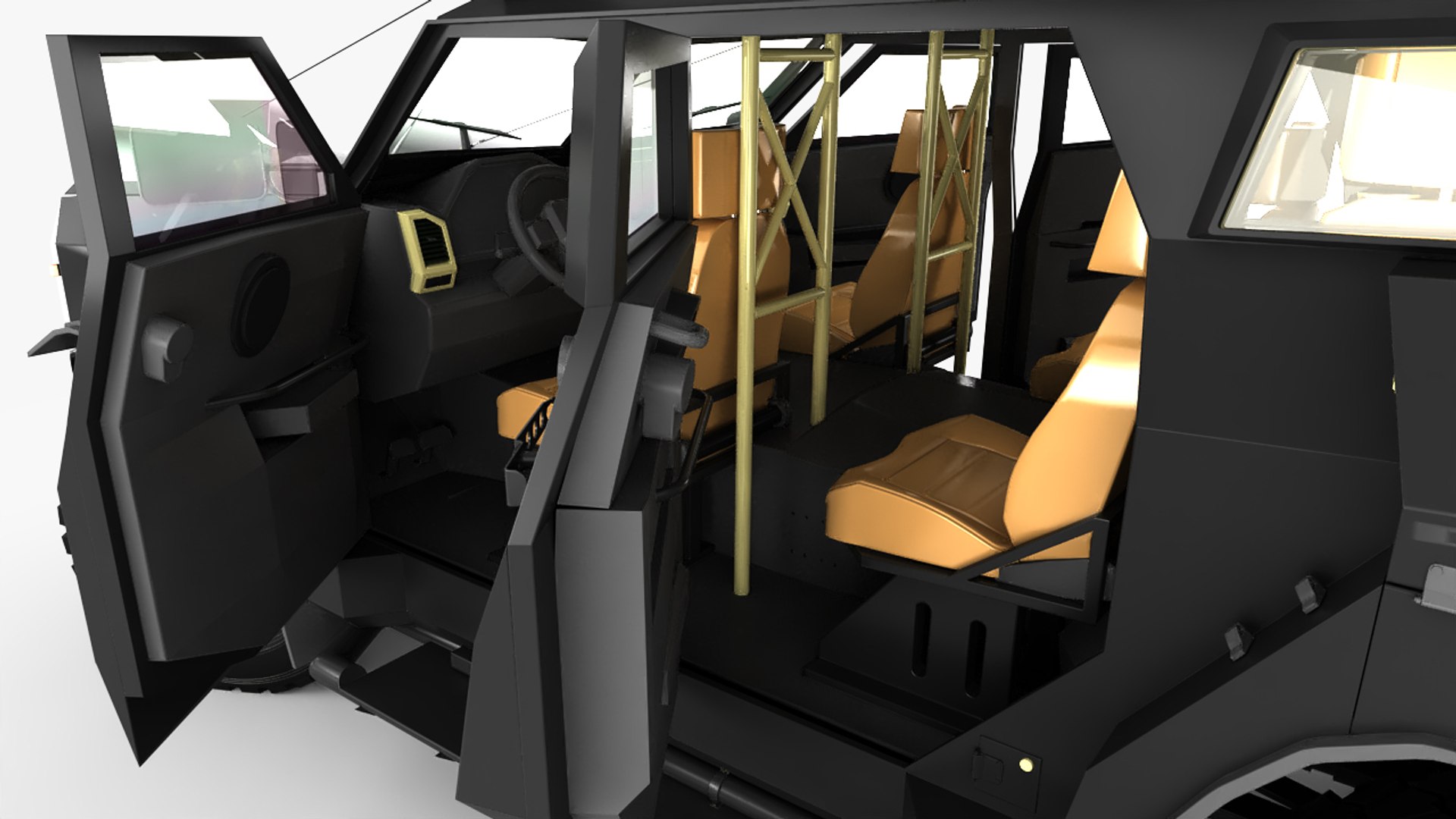 3D Custom Special Force Vehicle 3d Model - TurboSquid 2515750