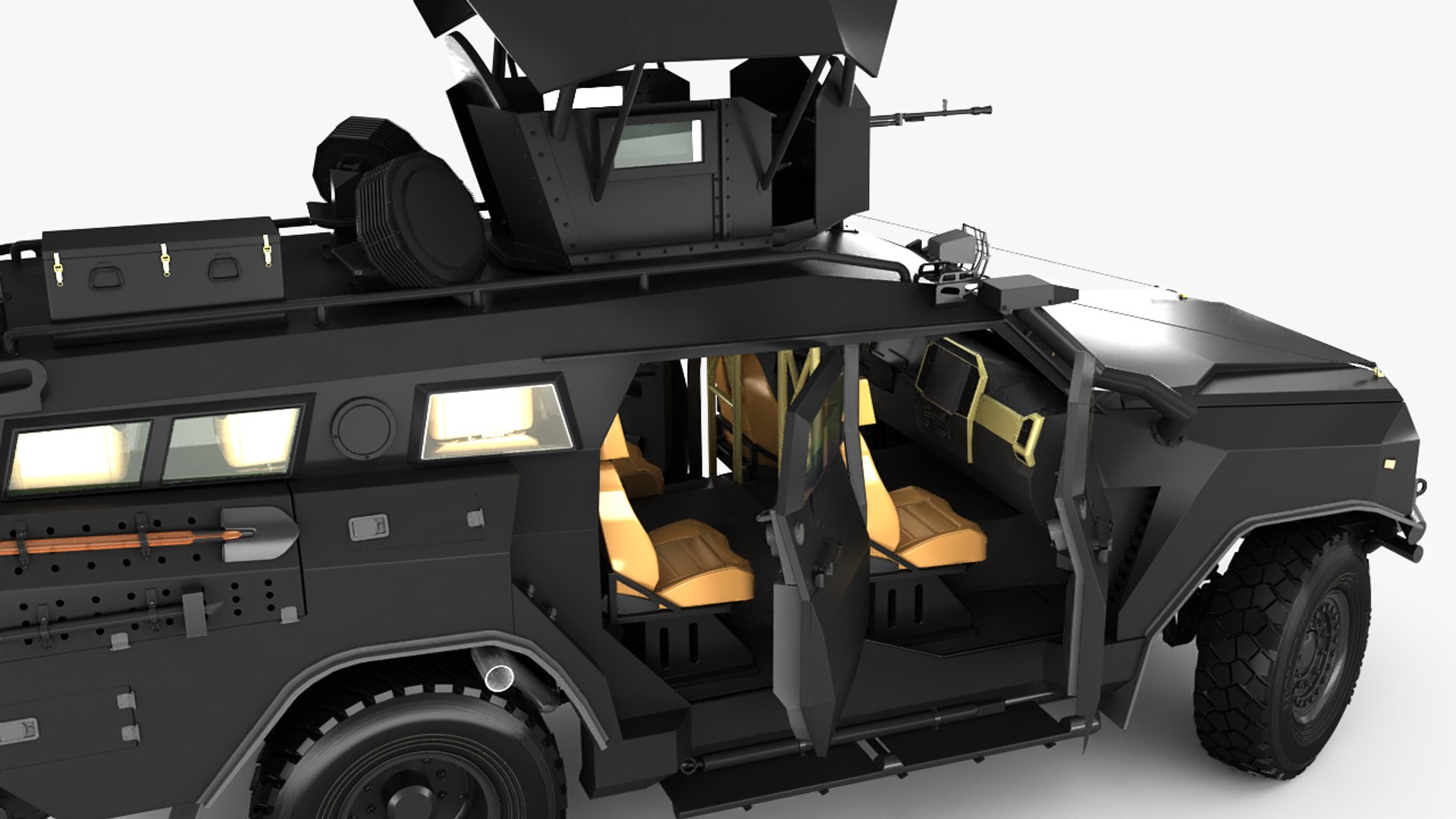 3D Custom Special Force Vehicle 3d Model - TurboSquid 2515750