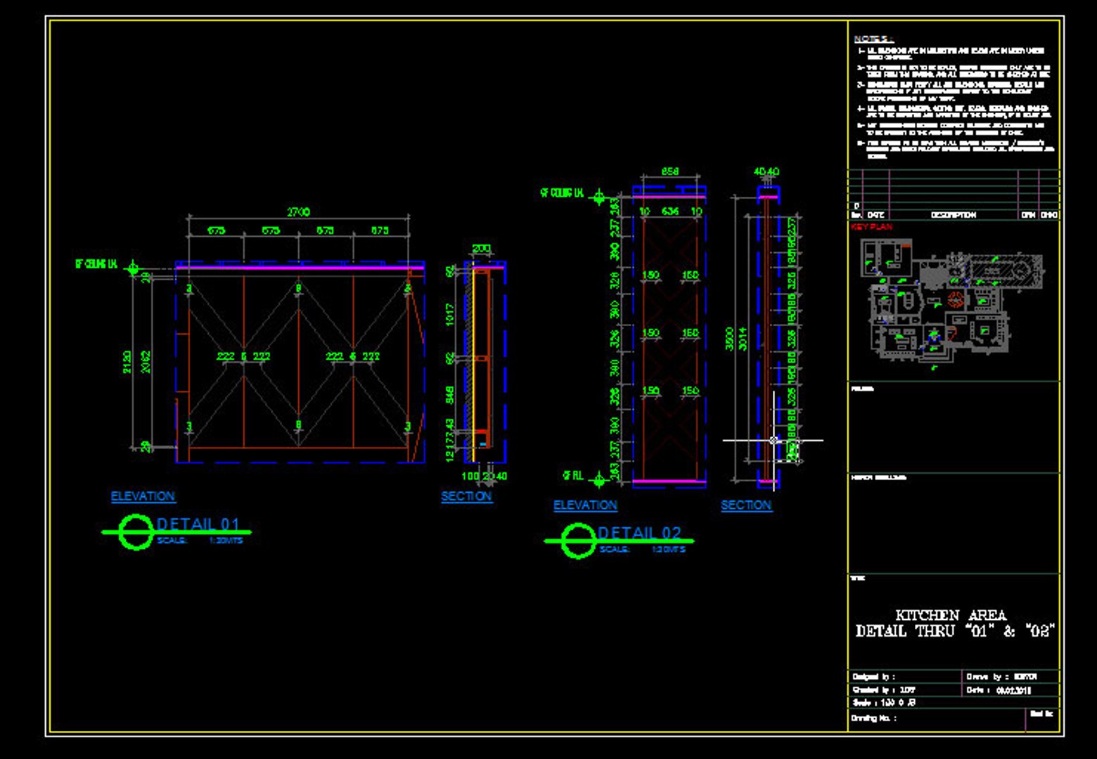 Modern Kitchen Autocad Drawings 3D - TurboSquid 1341241