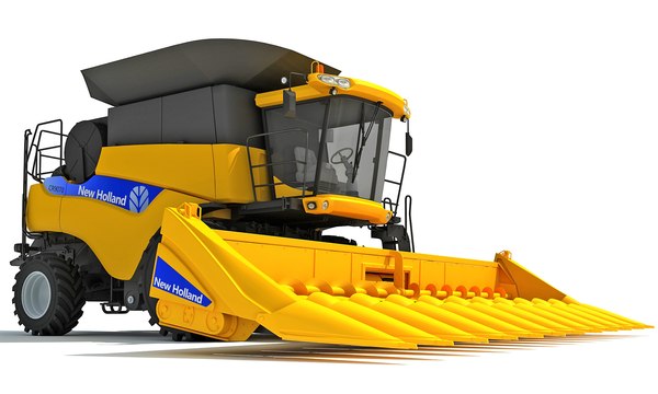 3d new holland combine