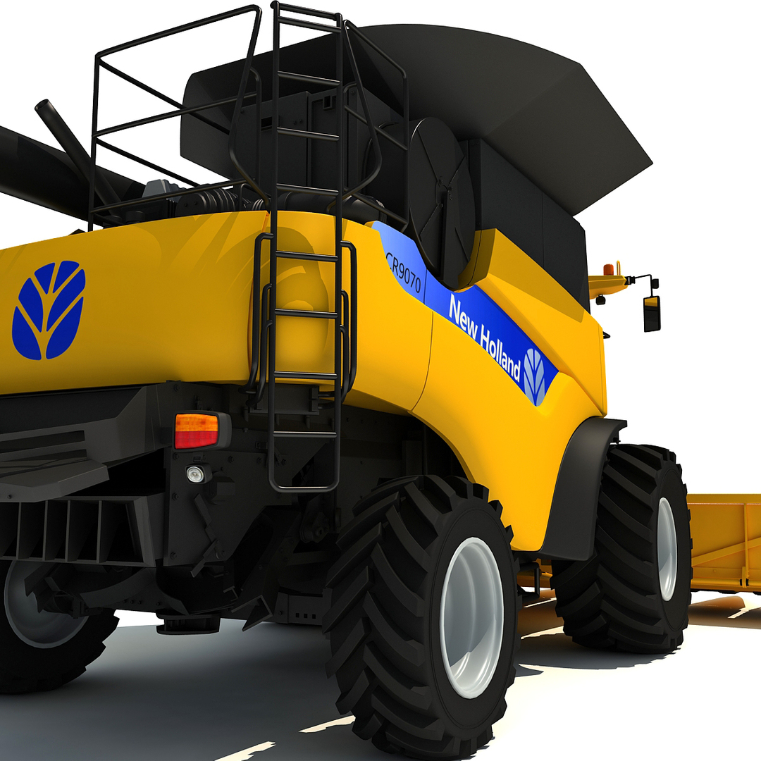 3d new holland combine