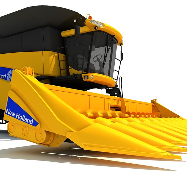 3d new holland combine