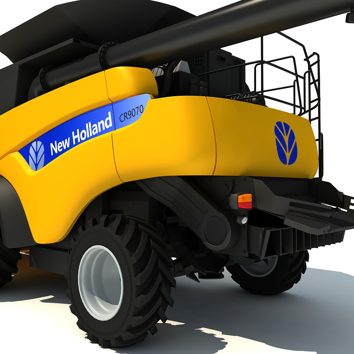 3d new holland combine