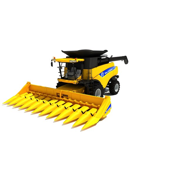 3d new holland combine