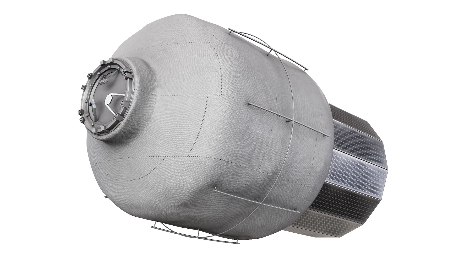 U.S. Habitation Module - Lunar Gateway Station Component 3D ...