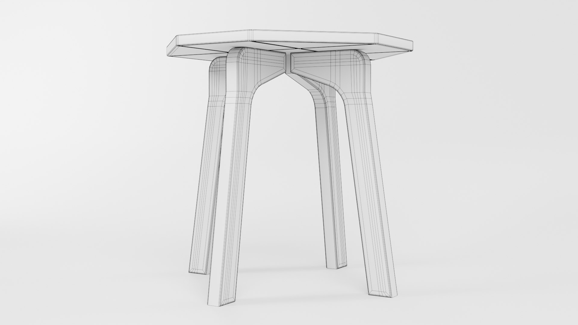 3D Octagon Table N115 - TurboSquid 2506349