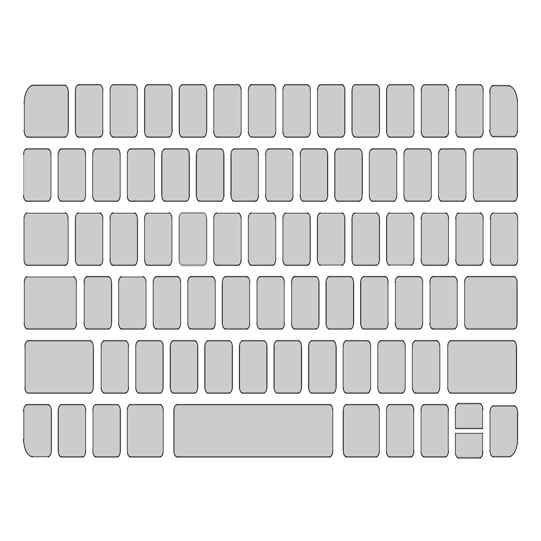 3D 3D Apple Magic Keyboard - TurboSquid 1995829