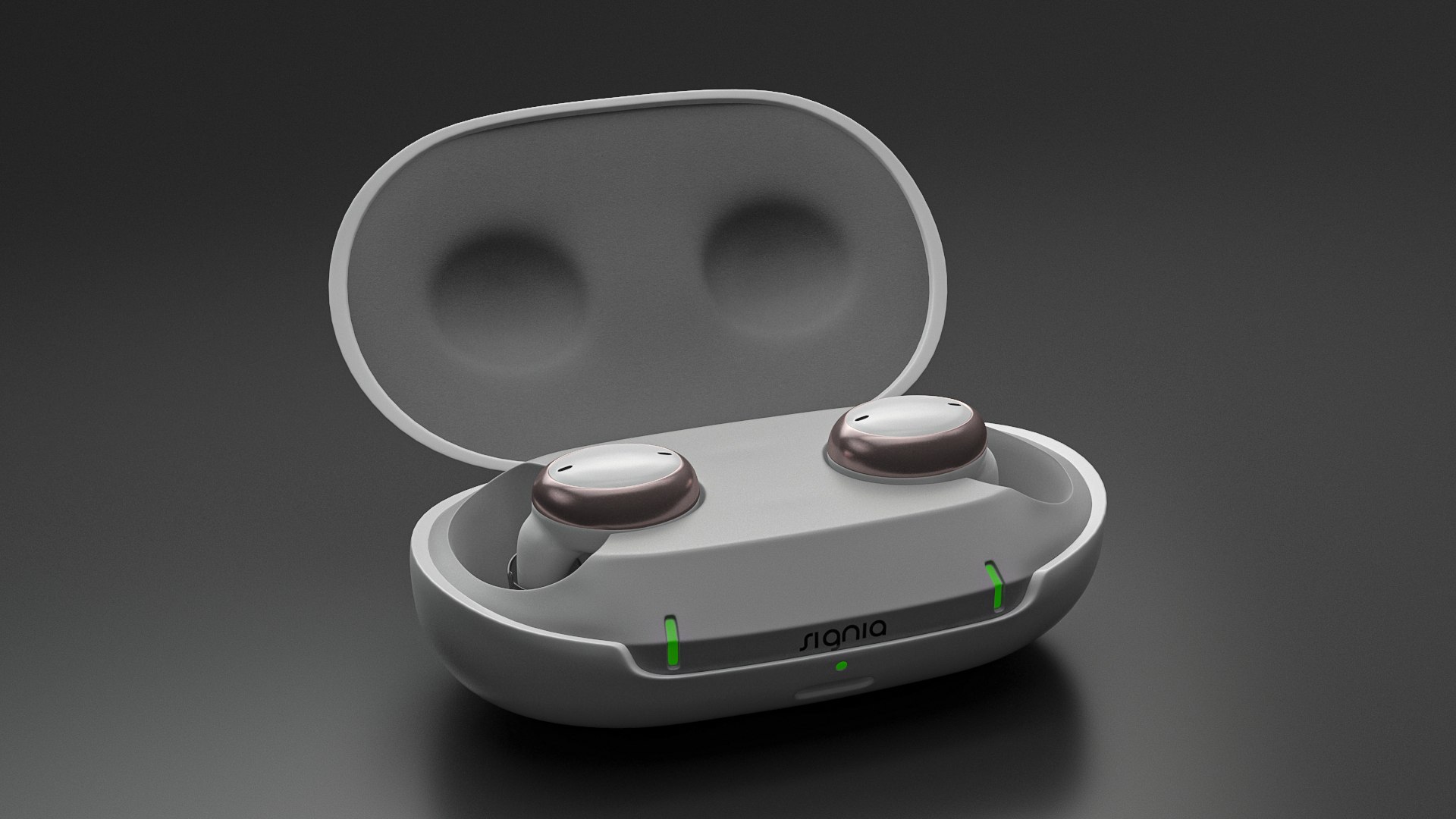 Signia Active Pro Are Hearing Aids Black 3D Model - TurboSquid 2054977