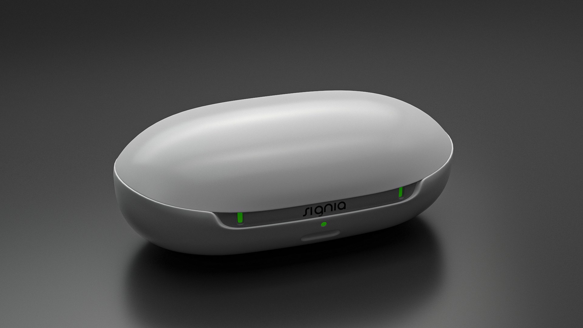 Signia Active Pro Are Hearing Aids Black 3D Model - TurboSquid 2054977