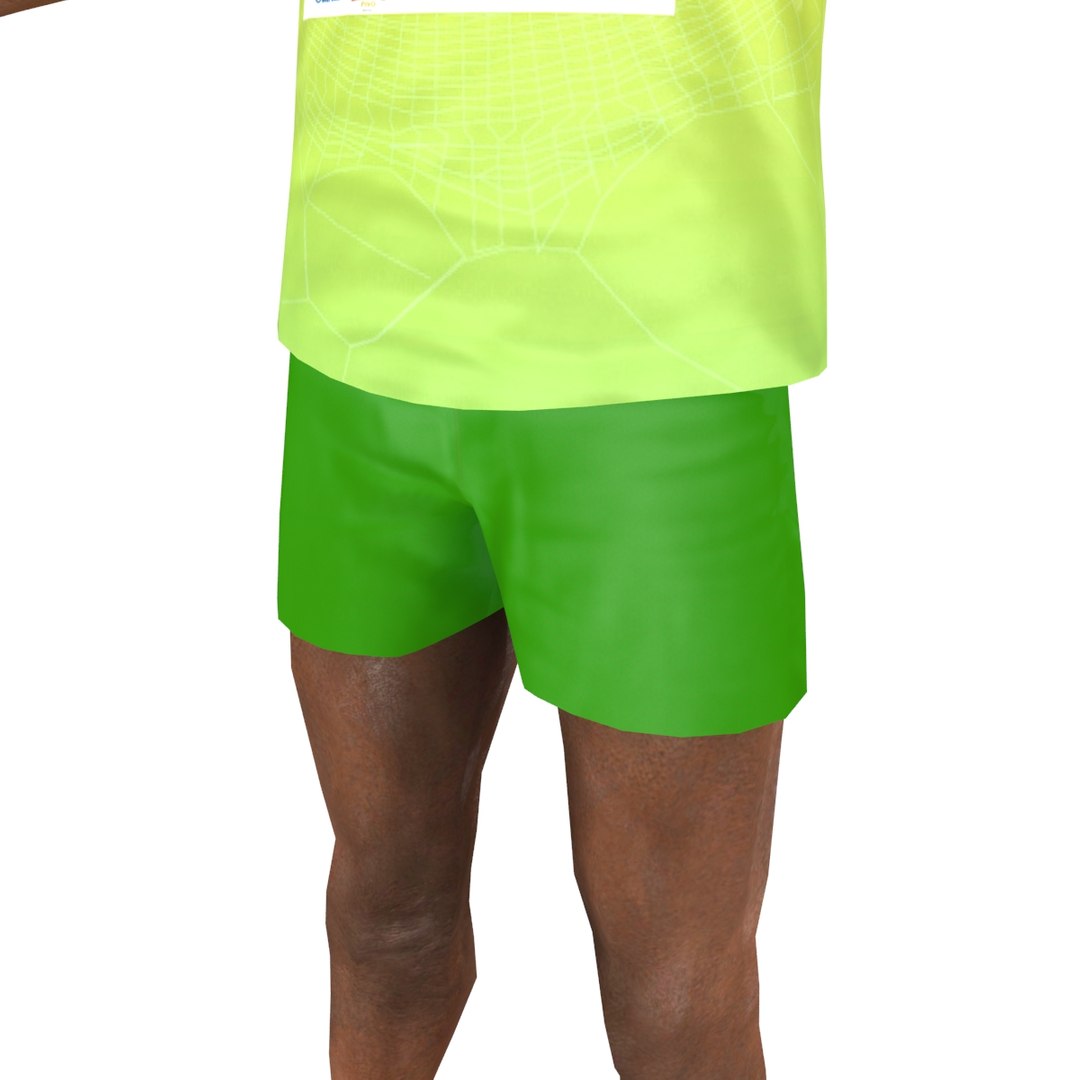 3D Marathon Runner 2 - TurboSquid 1301560