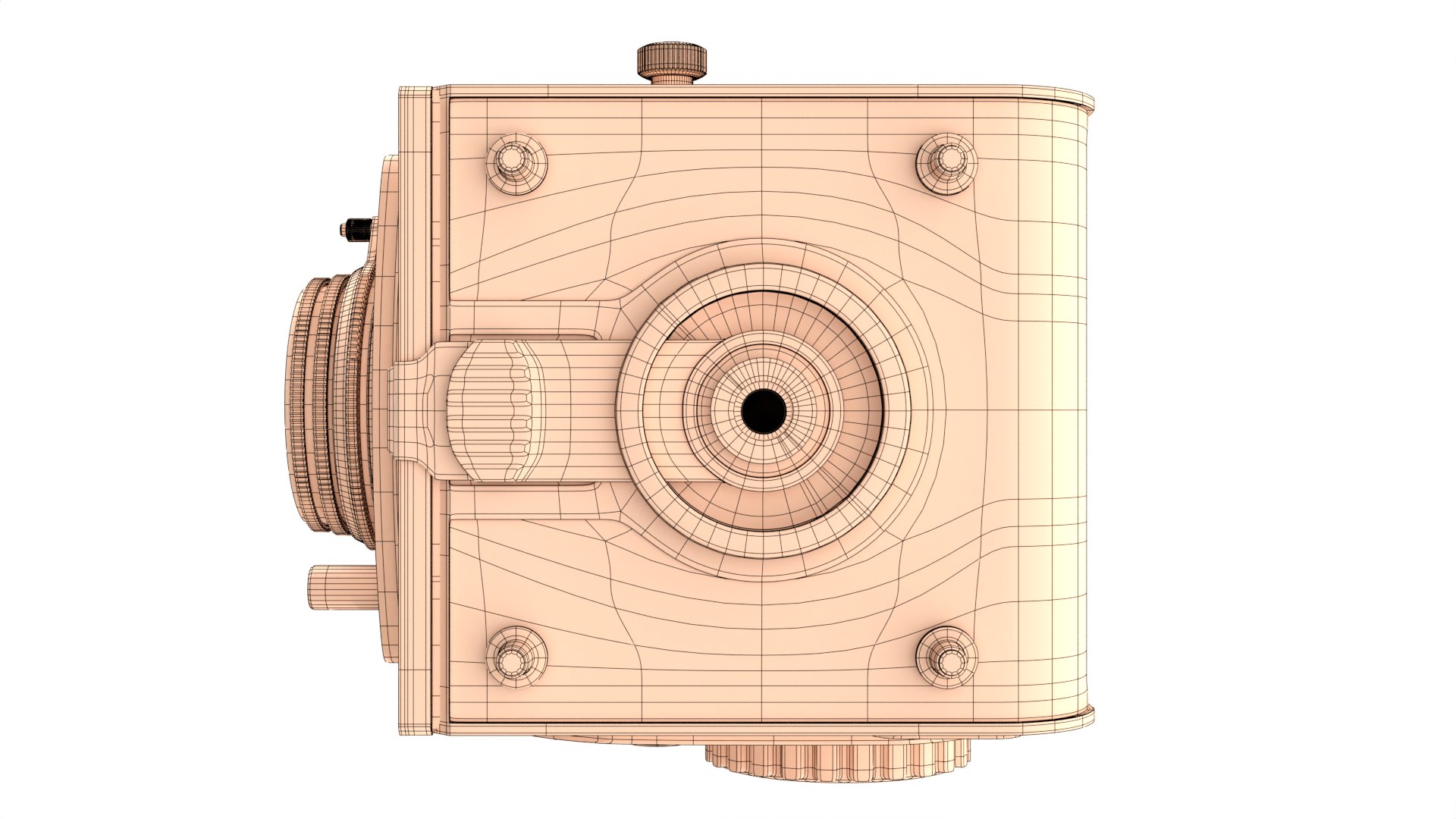 3D Kalimar Reflex Retro Film Camera - TurboSquid 2260989