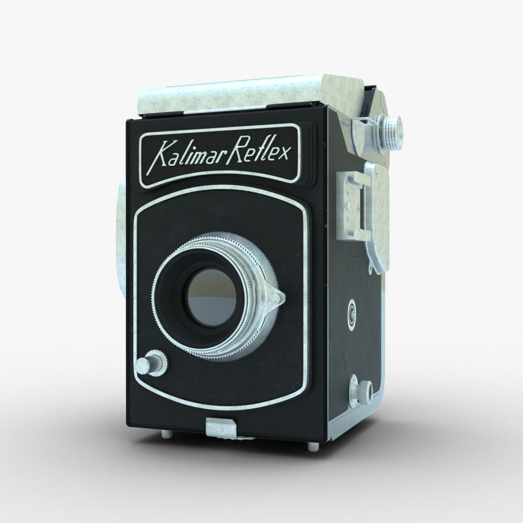 3D Kalimar Reflex Retro Film Camera - TurboSquid 2260989